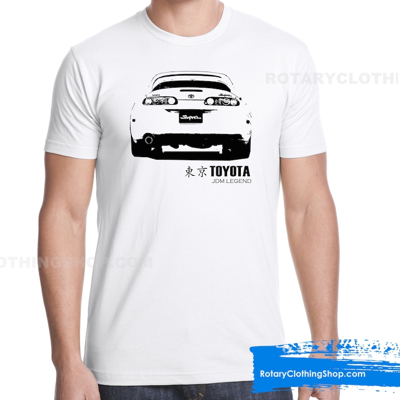Toyota Supra Mk4 T Shirt Jdm Legend Collection Supra T Shirt Etsy