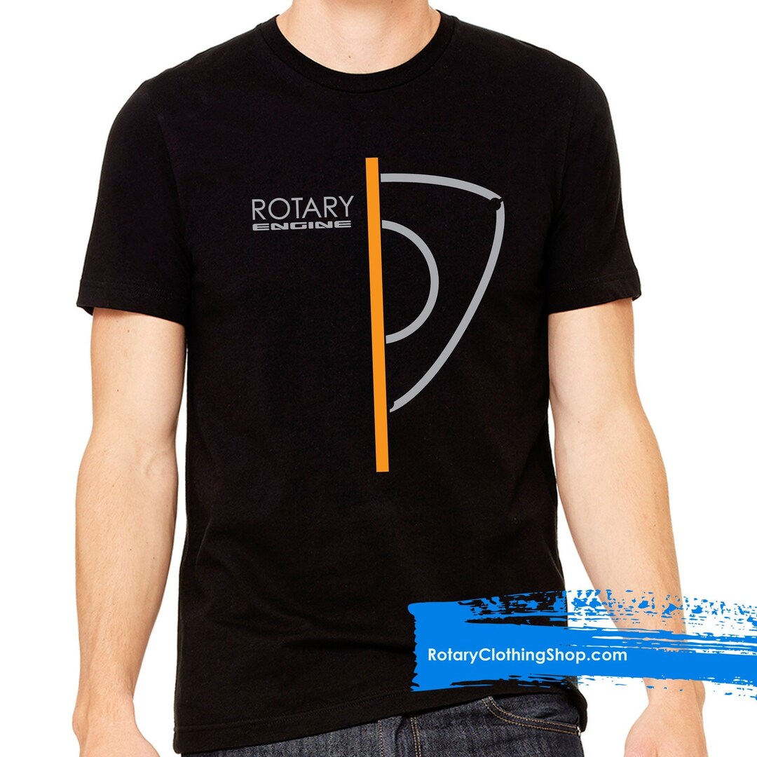 Rotary Engine T-shirt - Wankel Modern 18 - Rx7 - Rx8 - Rx3 - 787B - Etsy
