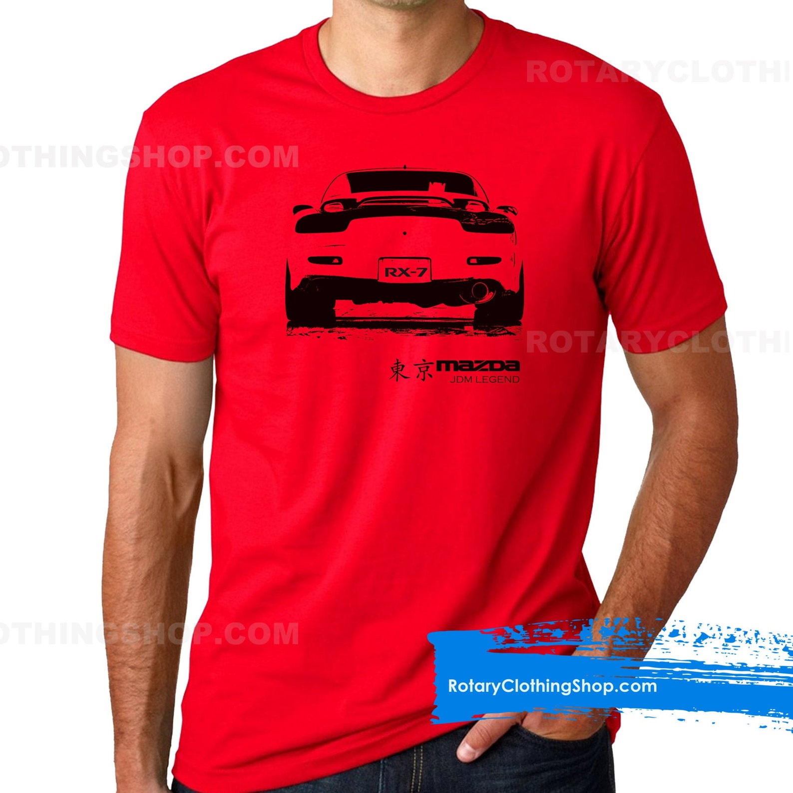 Mazda RX7 Fd3s Tshirt- Rx7 3rd Gen- Rotary Engine - Rx7 Shirt Wankel - Etsy