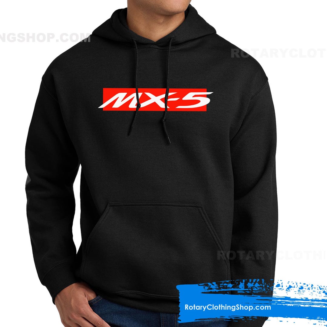 Mazda MX5 Pullover Hoodie: Bold Miata MX-5 Design - Etsy