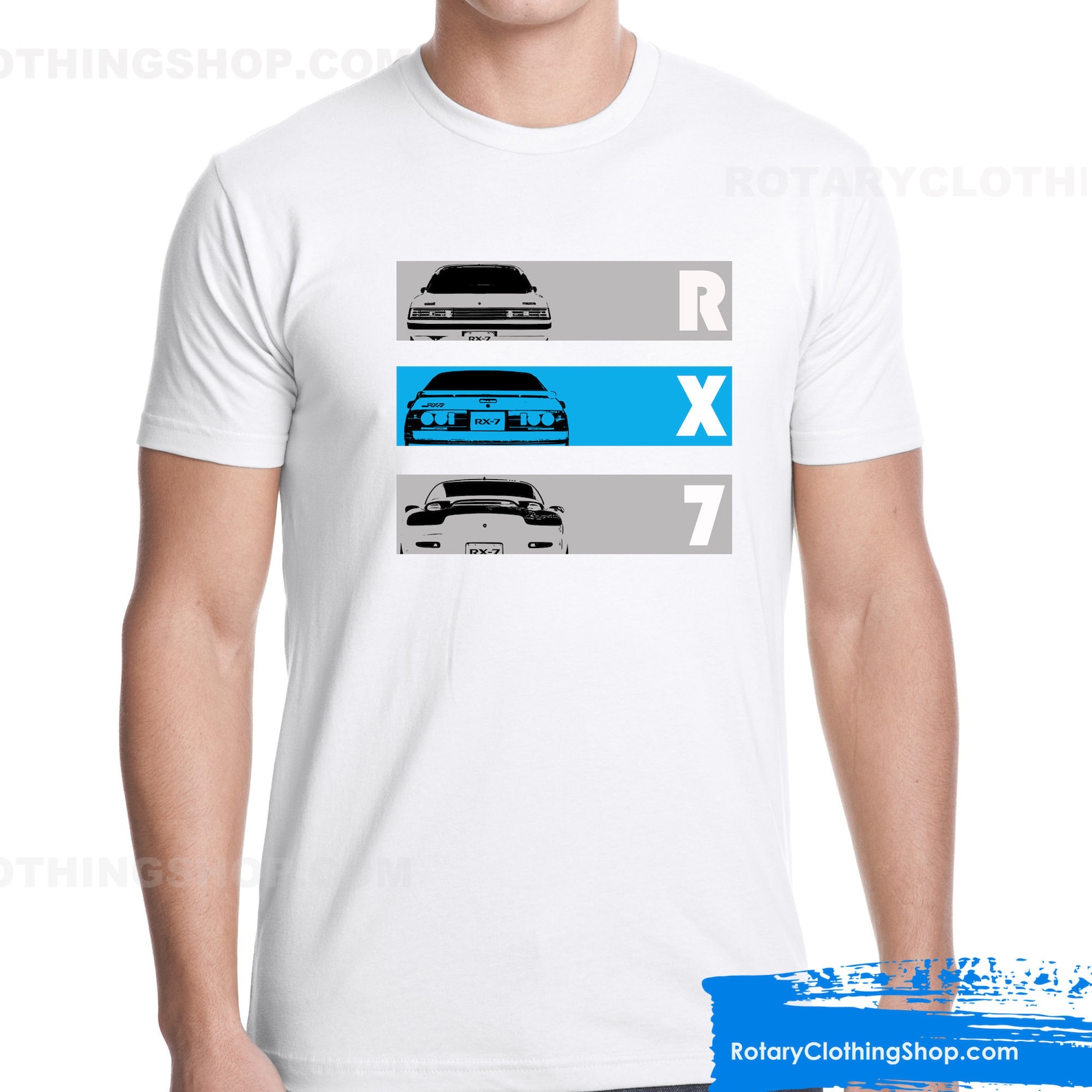 Mazda RX7 Generations Tshirt - Mazda Rotary Engine - Wankel -rx7 Shirt ...