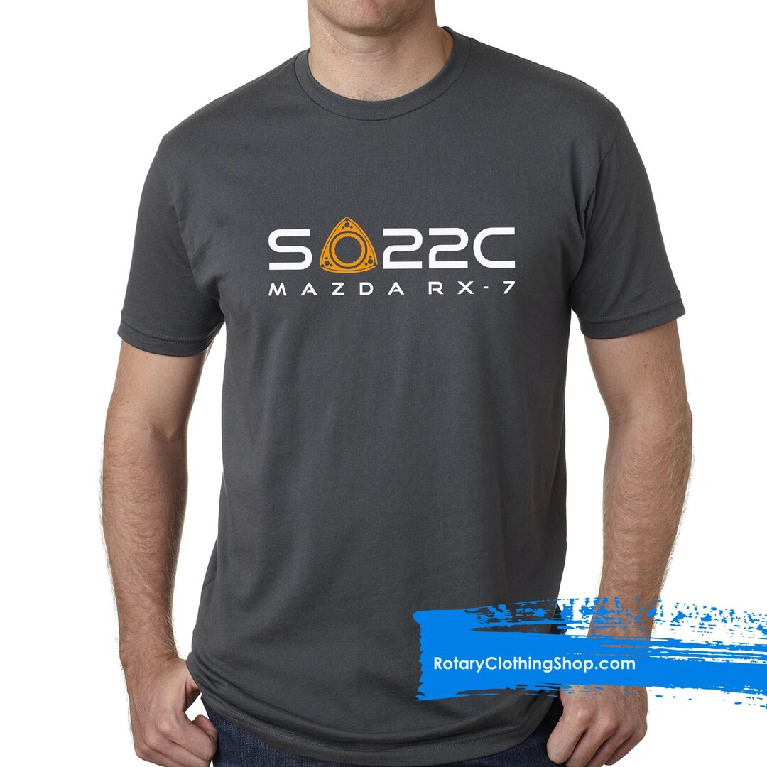 Mazda Rx-7 SA22C T-shirt - Wankel Engine - Rx7 Shirt -12A - SA ...