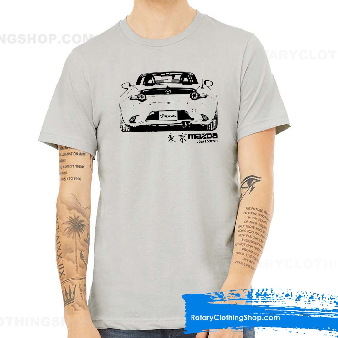 Mazda MX5 T-shirt - Miata 4th Gen Convertible - Jdm Legend - Miata T ...