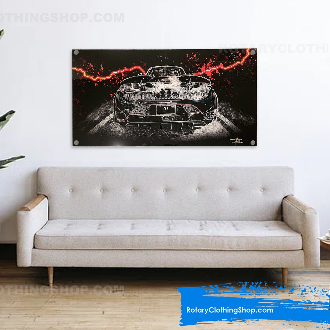 Supercar Acrylic Wall Art - Mclaren Art Print - Car Home Decor - High ...