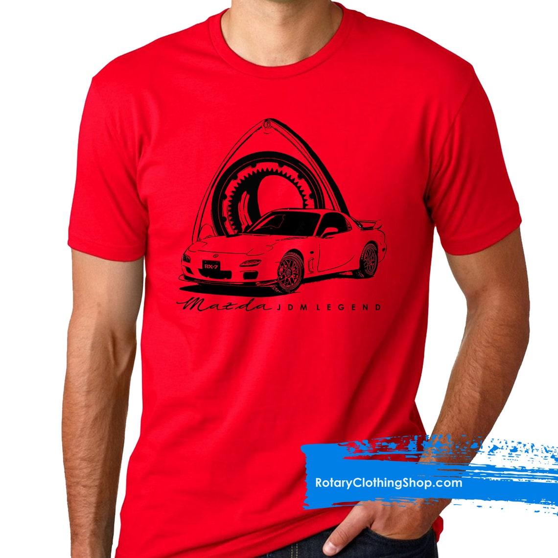 Mazda RX7 Fd3s Tshirt- Rx7 JDM Legend- Rotary Engine - Wankel -rx7 FD T ...