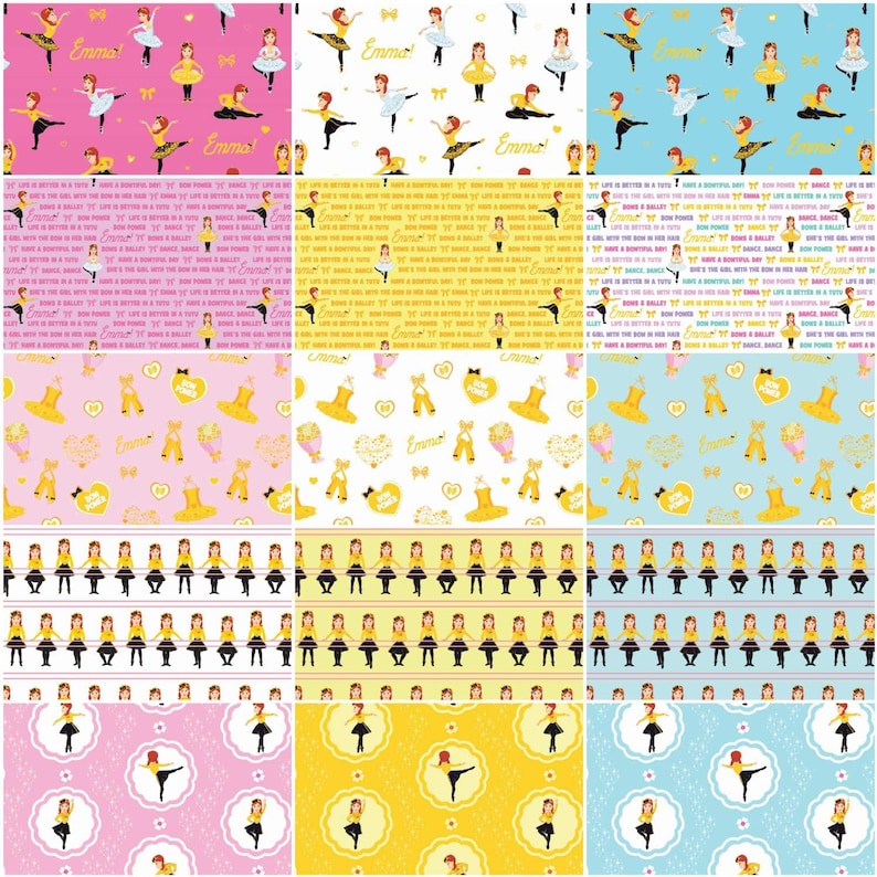 The Wiggles Emma, 42 10 Squares, Stacker, Layer Cake, by Riley Blake - Etsy