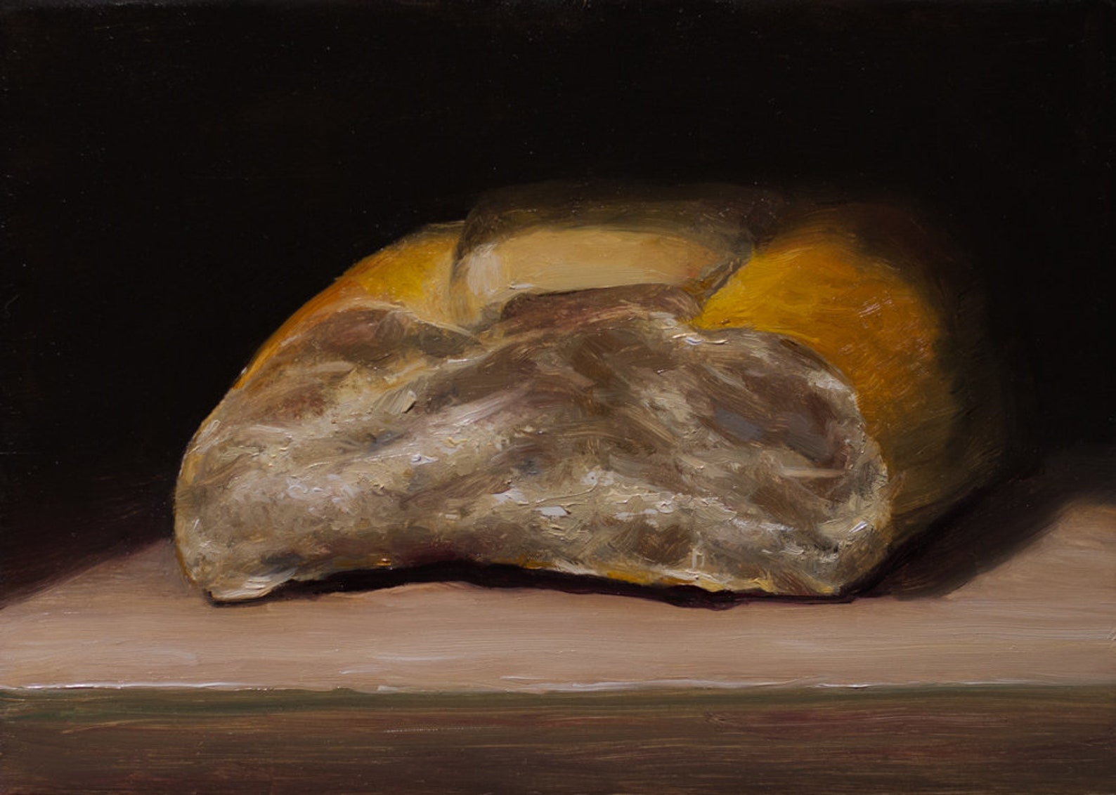 Original Fine Art Painting, Italian Bread, Oil on Panel. - Etsy