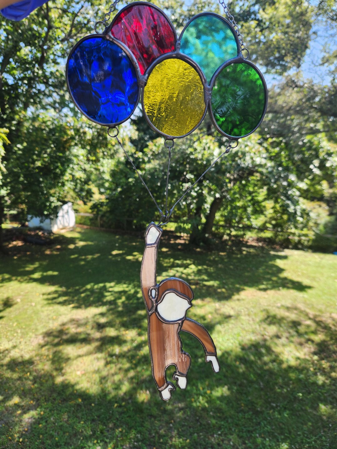 Curious George Stained Glass Characters From Iconic Children's ...