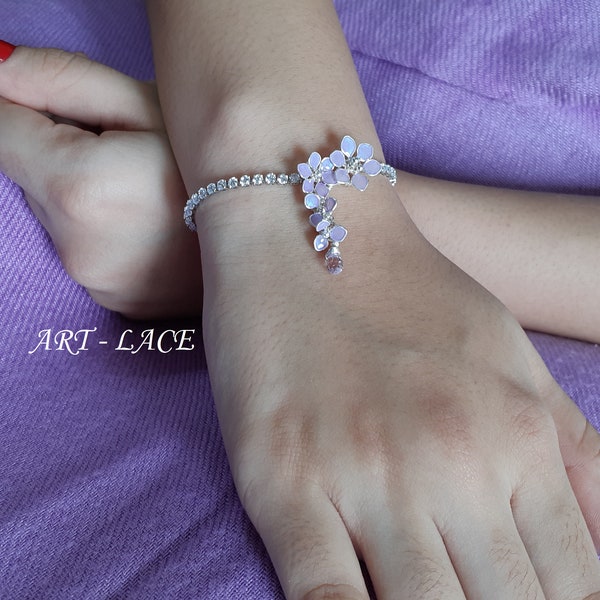 Violet Bracelet - Etsy