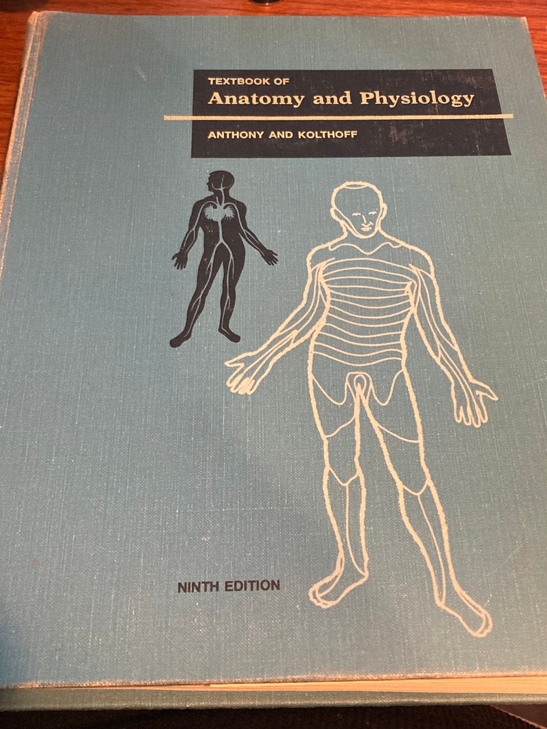 Vintage Book-textbook of Anatomy and Physiology Ninth Edition 1975 - Etsy