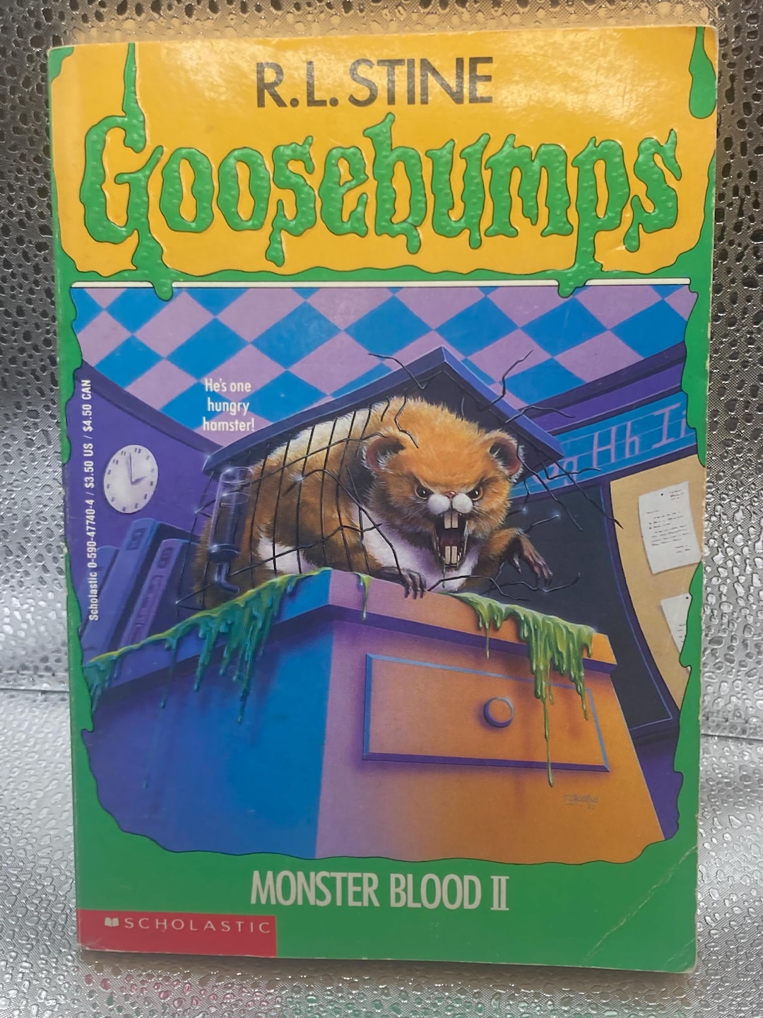 Vintage Book-goosebumps Monster Blood 2-1994 RL Stine - Etsy