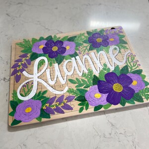 Customized Puzzle / Name Puzzle / Personalized Puzzle / Hand Painted ...