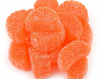 Old Fashioned Orange Slices Candy ~ Orange Flavored Jelly Candy ~ 10 ...