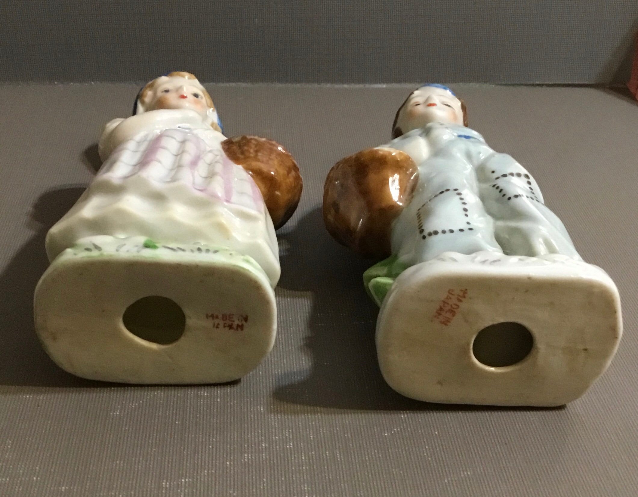 Vintage Porcelain Dutch Girl and Boy Figurines Hand | Etsy