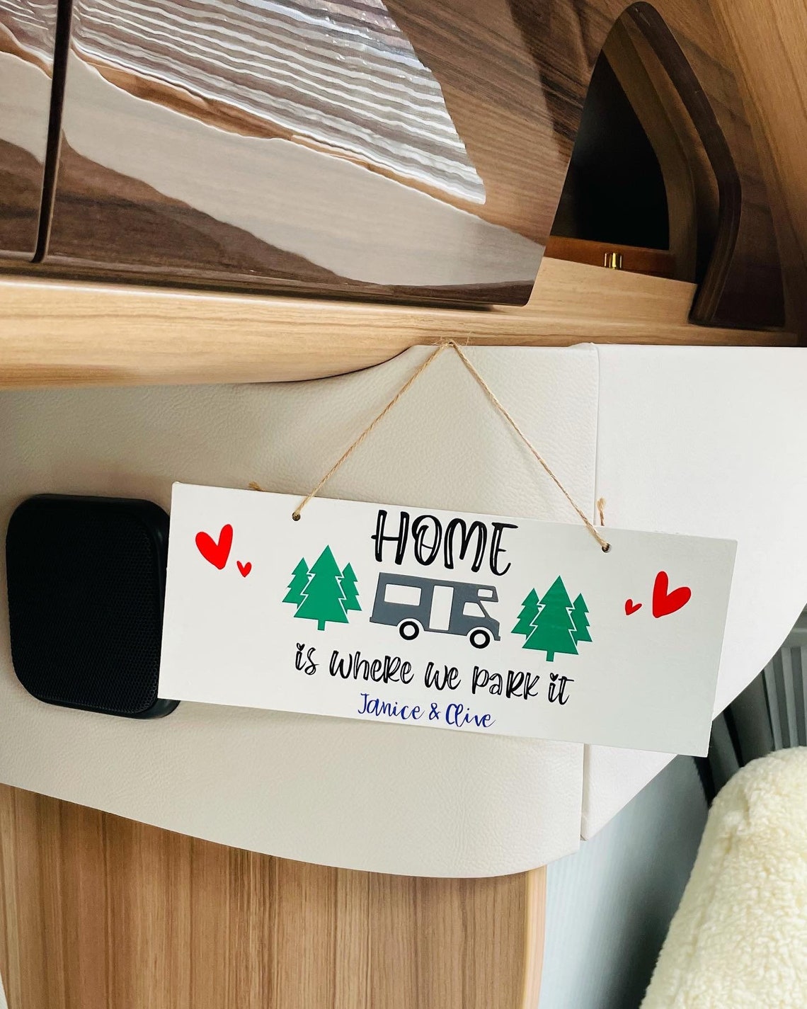 Personalised Campervan Rv Sign Caravan Sign Motorhome Sign | Etsy UK