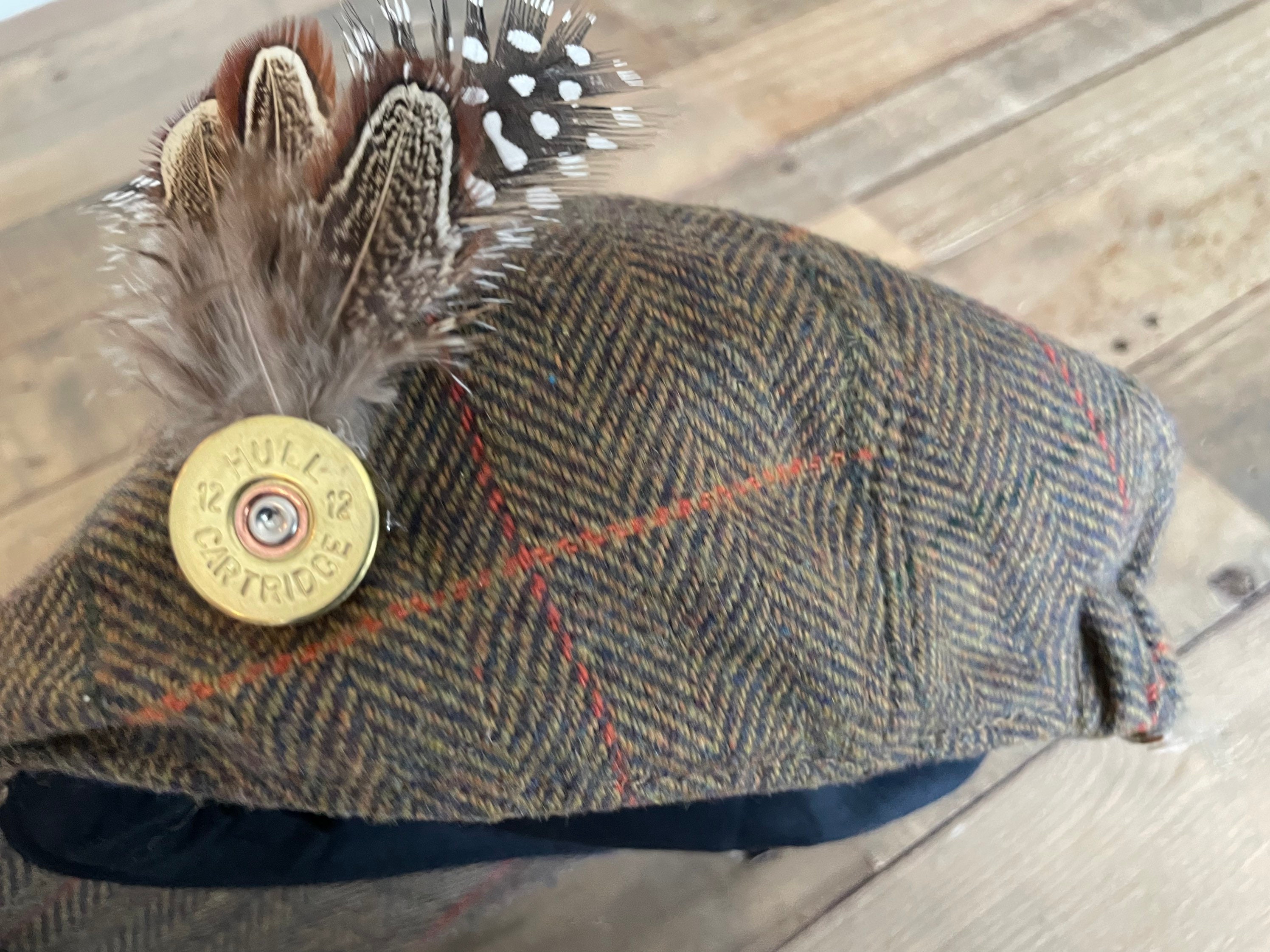 Pheasant Feather Shell Cartridge Brooch Cartridge Shell Hat - Etsy UK