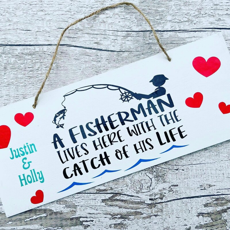 Funny Fishing Sign - Etsy