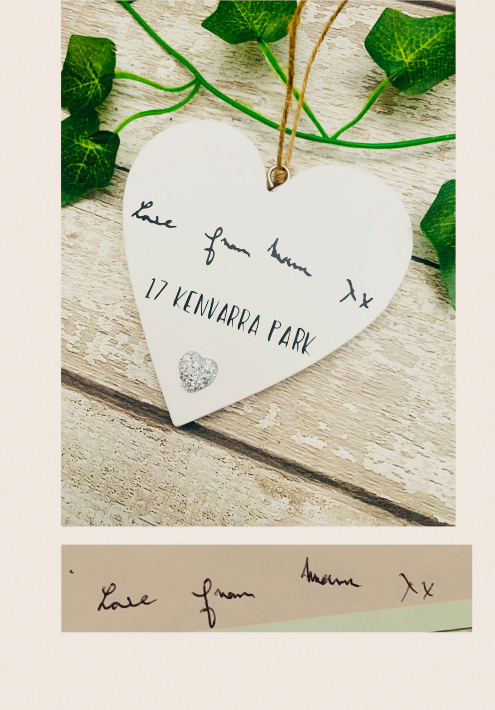 Handwritten Gift Handwriting From a Loved One Handwriting - Etsy