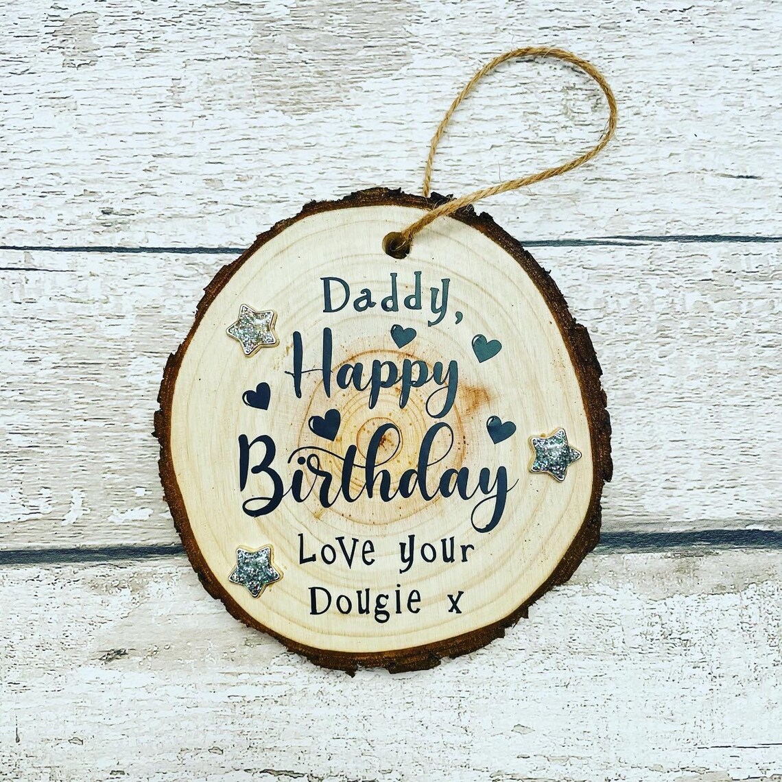 Personalised birthday gift birthday plaque birthday sign | Etsy