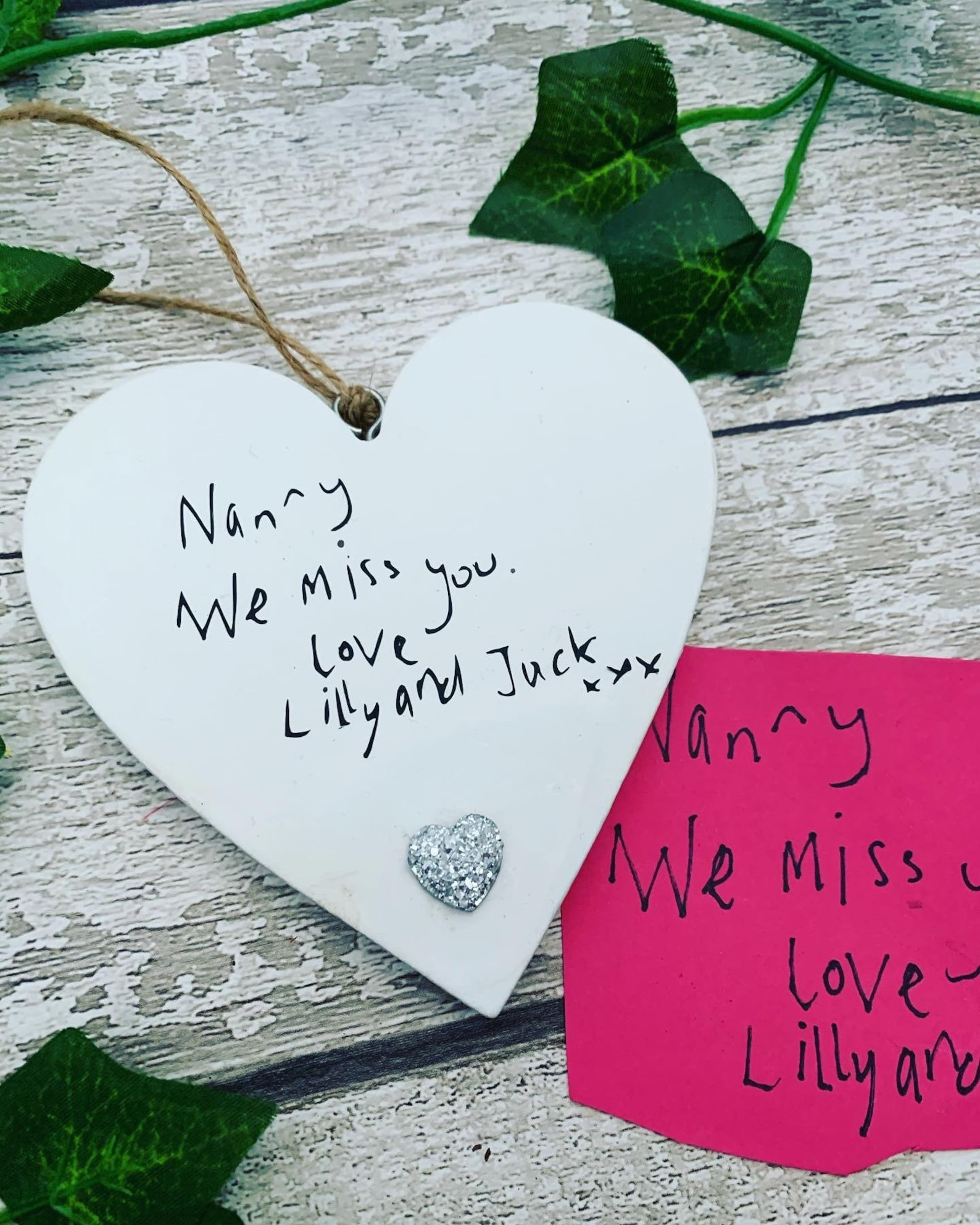 Handwritten gift handwriting from a loved one handwriting | Etsy