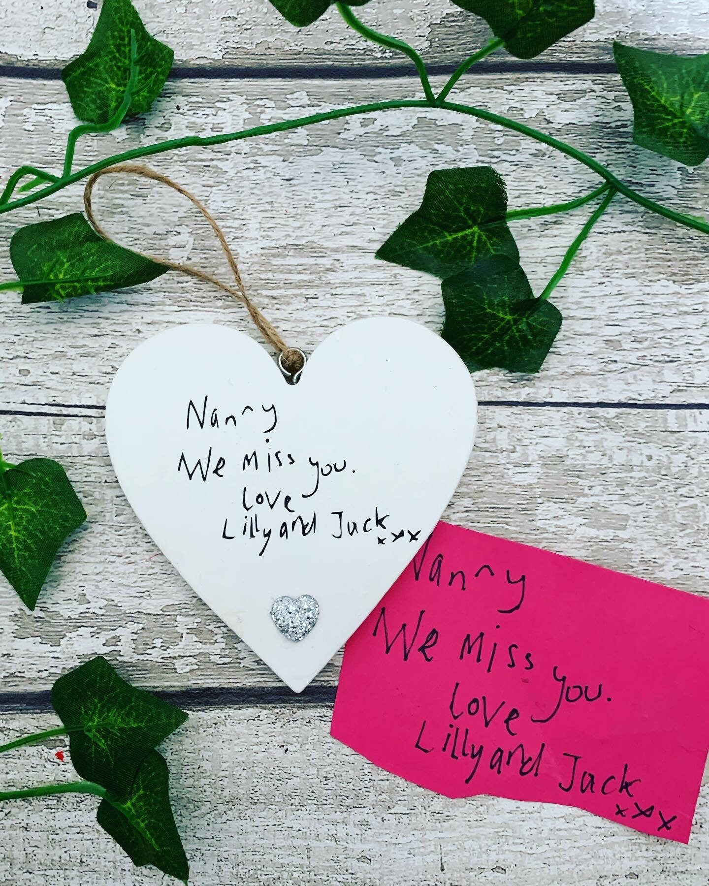 Handwritten gift handwriting from a loved one handwriting | Etsy