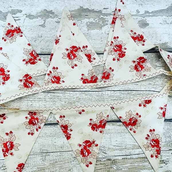 Rustic Bunting - Etsy UK