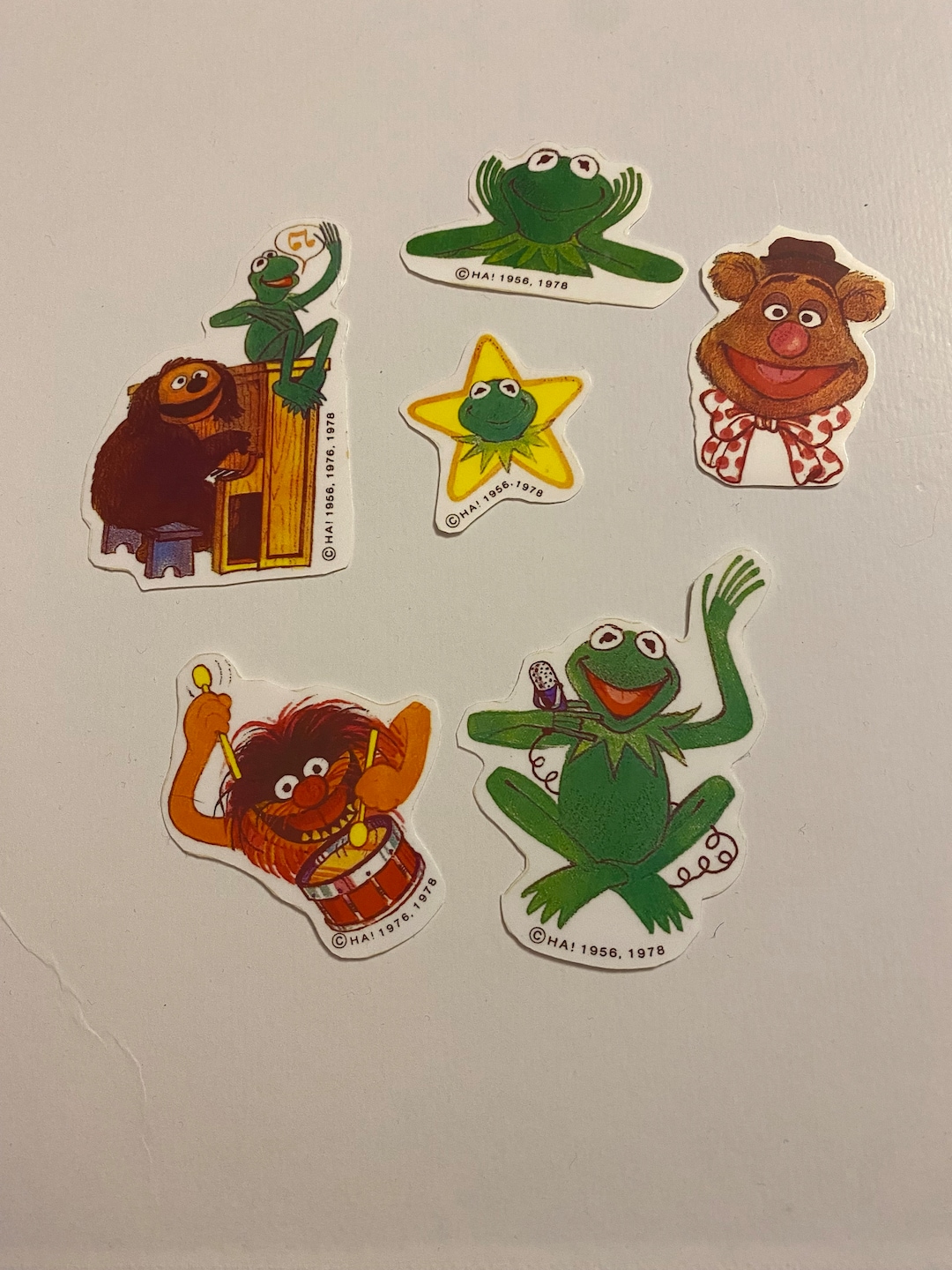 Recreated Vintage Muppet Stickers - Etsy