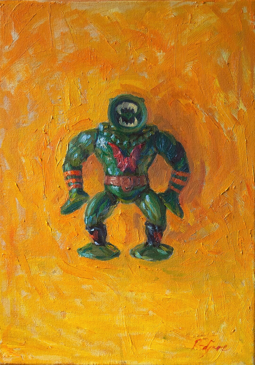 He-man Leech Painting - Etsy