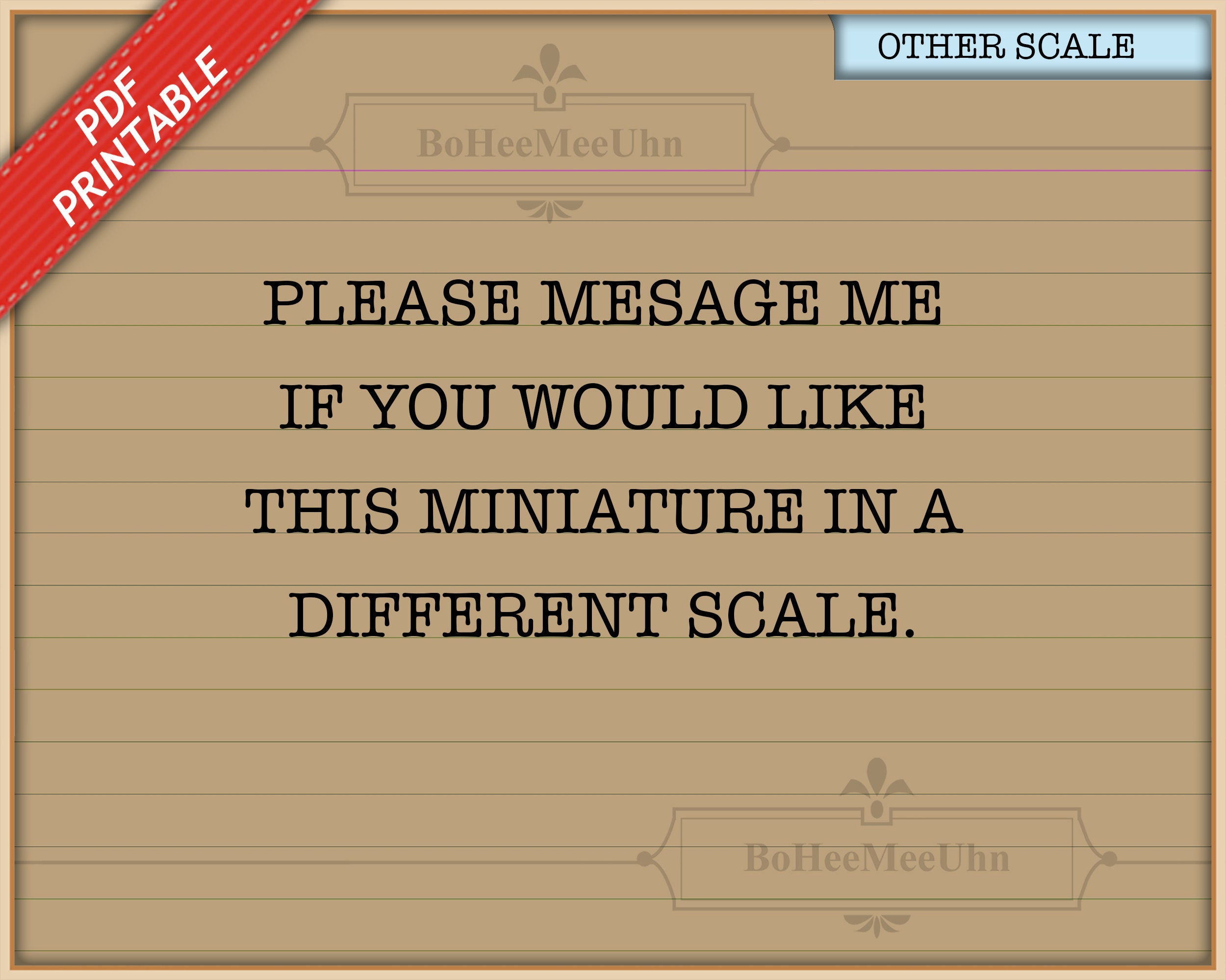 Red Fleur Dollhouse Victorian Repeat Patterned Wallpapers or - Etsy