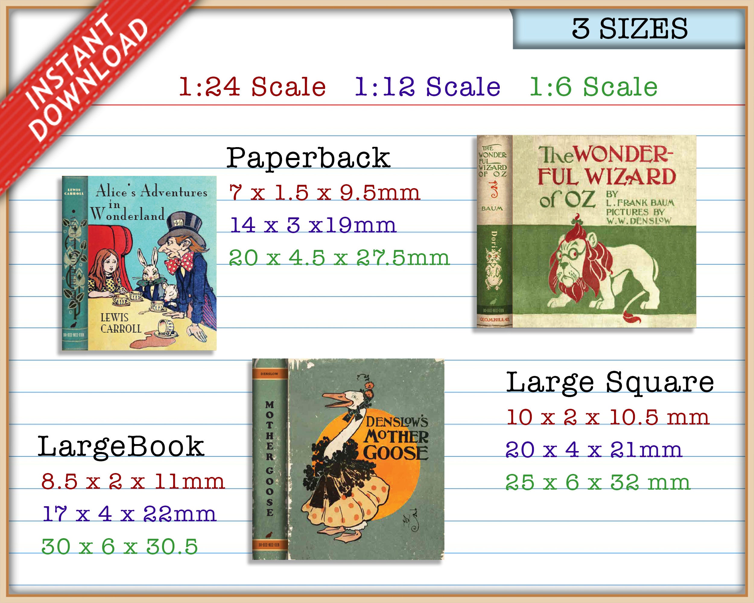 Childrens Book Covers X 15. With Inside Pages and Full Instructions ...