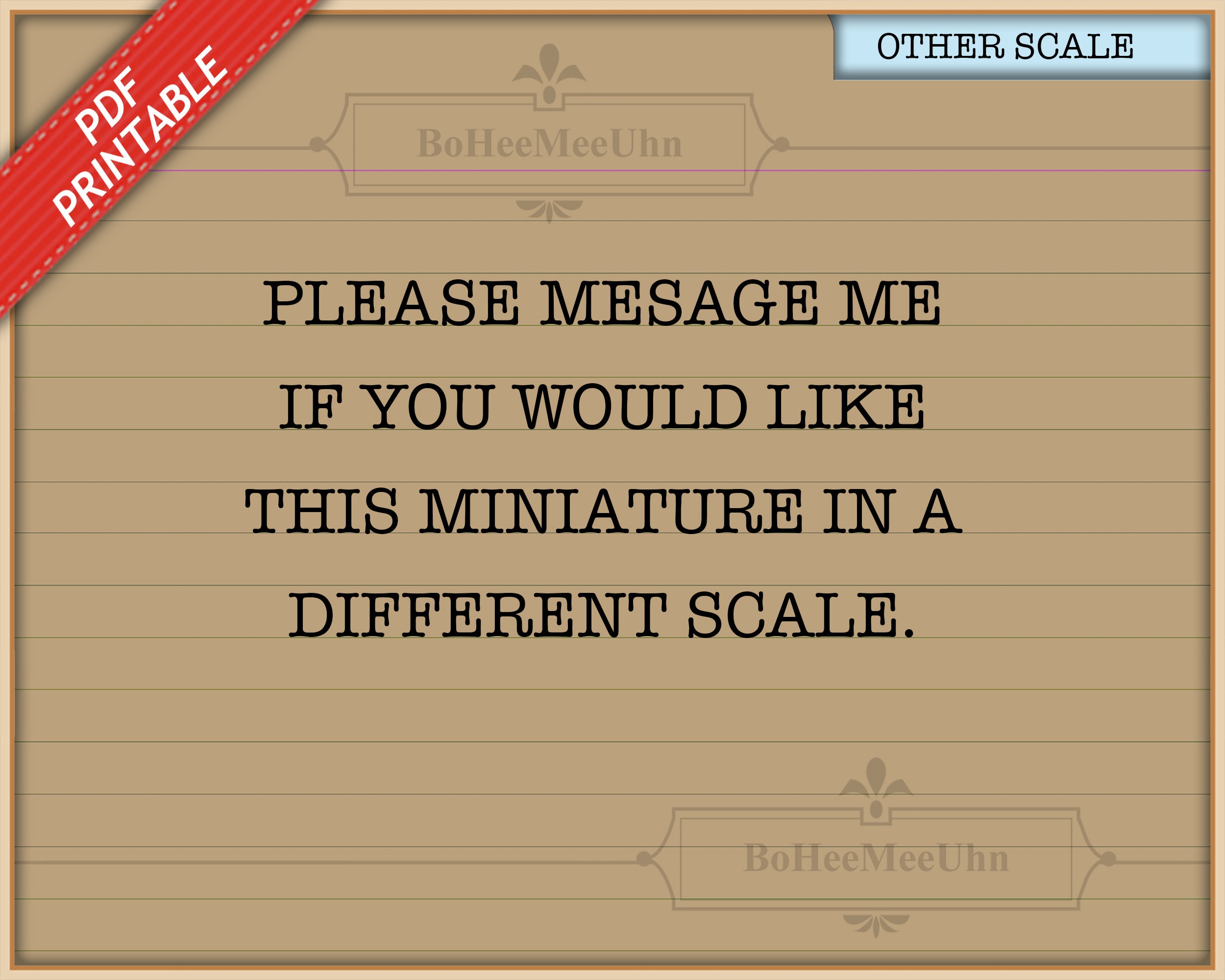 Miniature Openable 3 Scales Funny Cat Book. READABLE Instant - Etsy