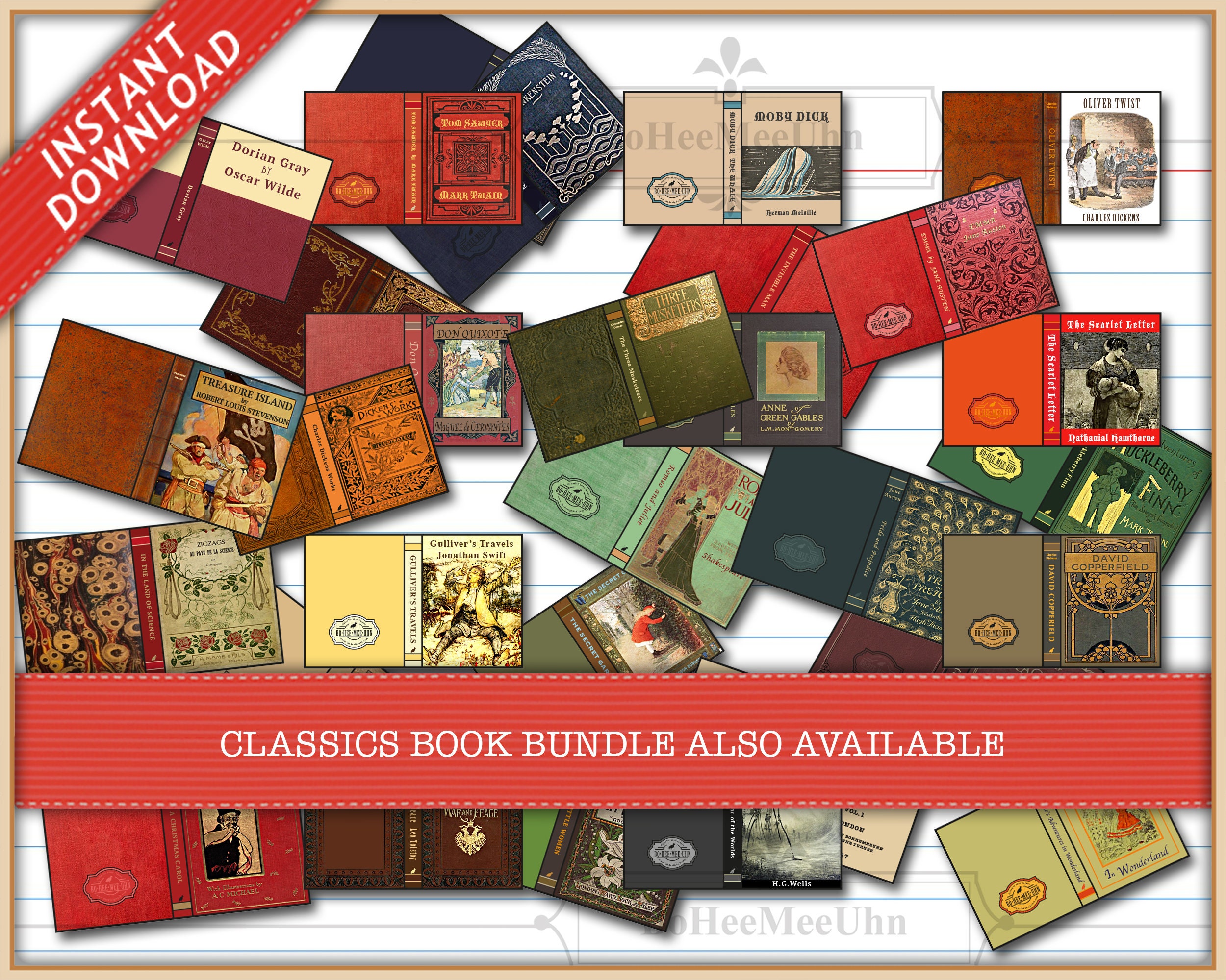 Classic Book End Papers Green 1:24 12th & 6th Scale. Marbled. - Etsy