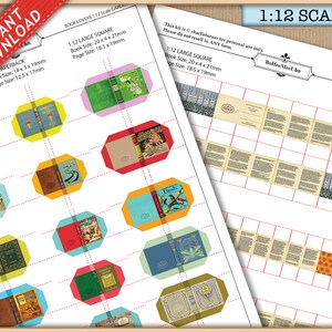 Garden Book Covers X 15. With Inside Pages and Instructions. Printable ...