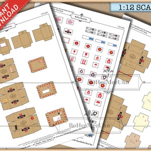 Valentine Hearts Mail Cardboard Boxes Parcel Letters Storage Post ...