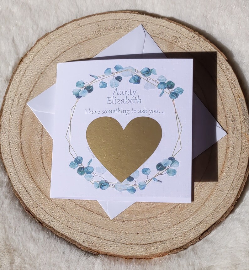 Confirmation Sponsor/will You Be My Sponsor Personalised - Etsy