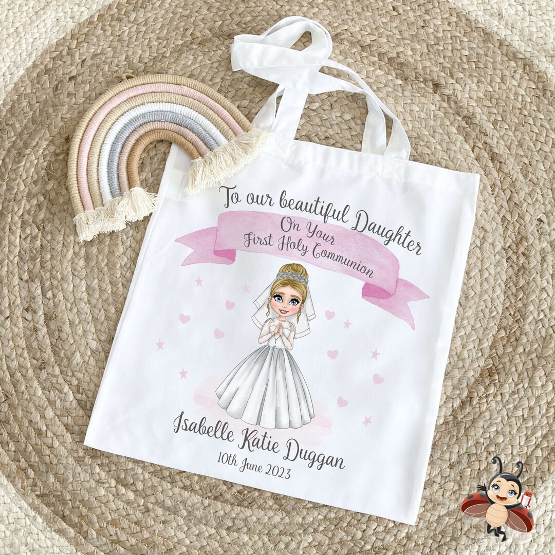 Holy Communion Tote Bag Daughters Gift Bag Special Bag for Holy ...