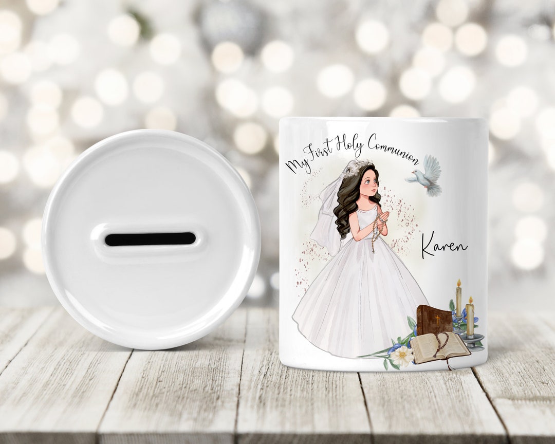 Communion Money Pot Keepsake Gift First Holy Communion Keepsake Gift ...