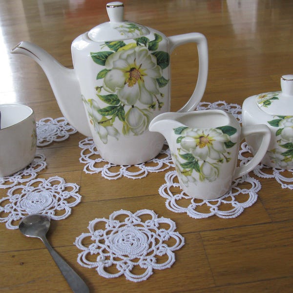 Tea Party Doilies - Etsy