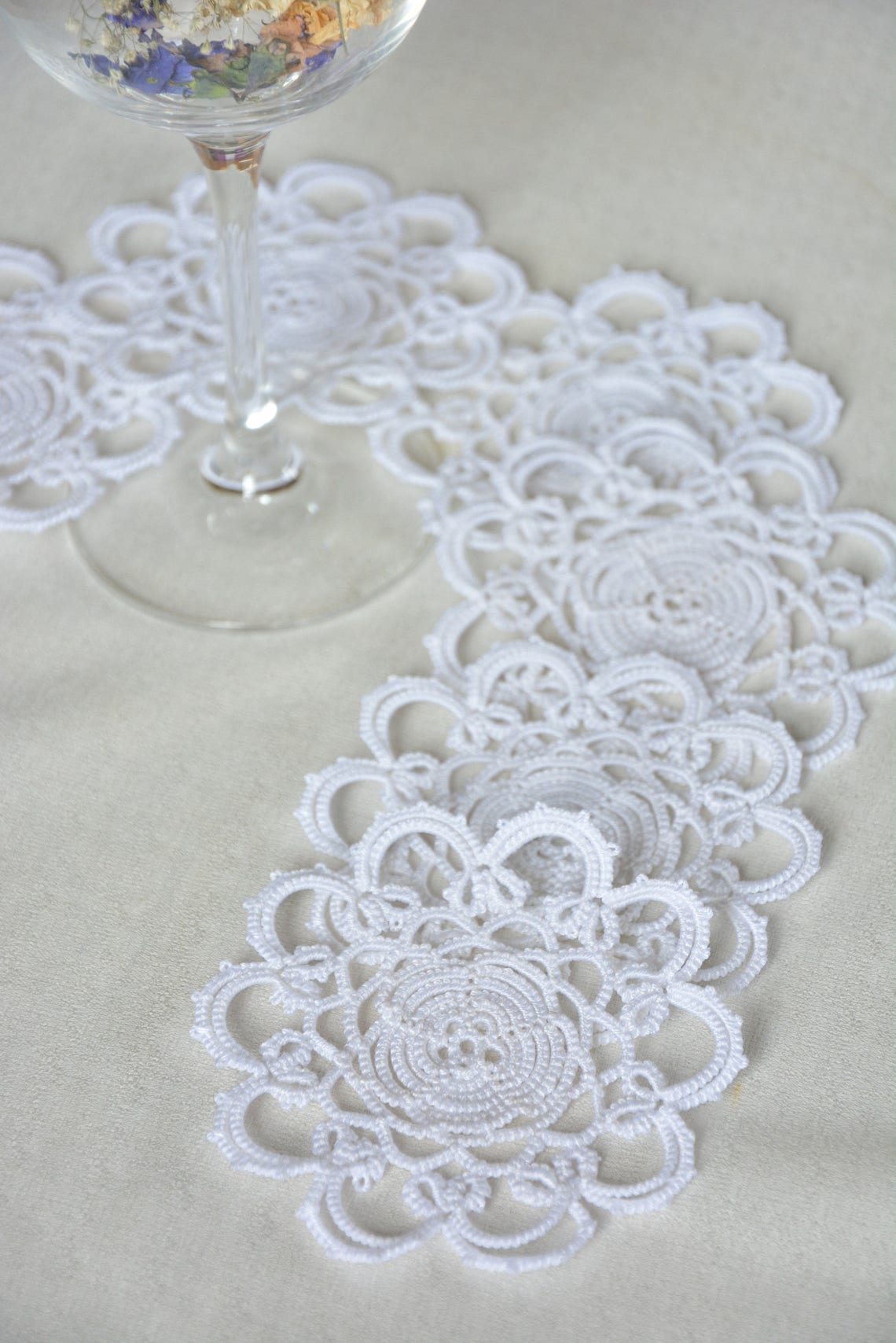 Set of Doilies Tea Set Lace Doily Set Tea Gift Set Mini - Etsy