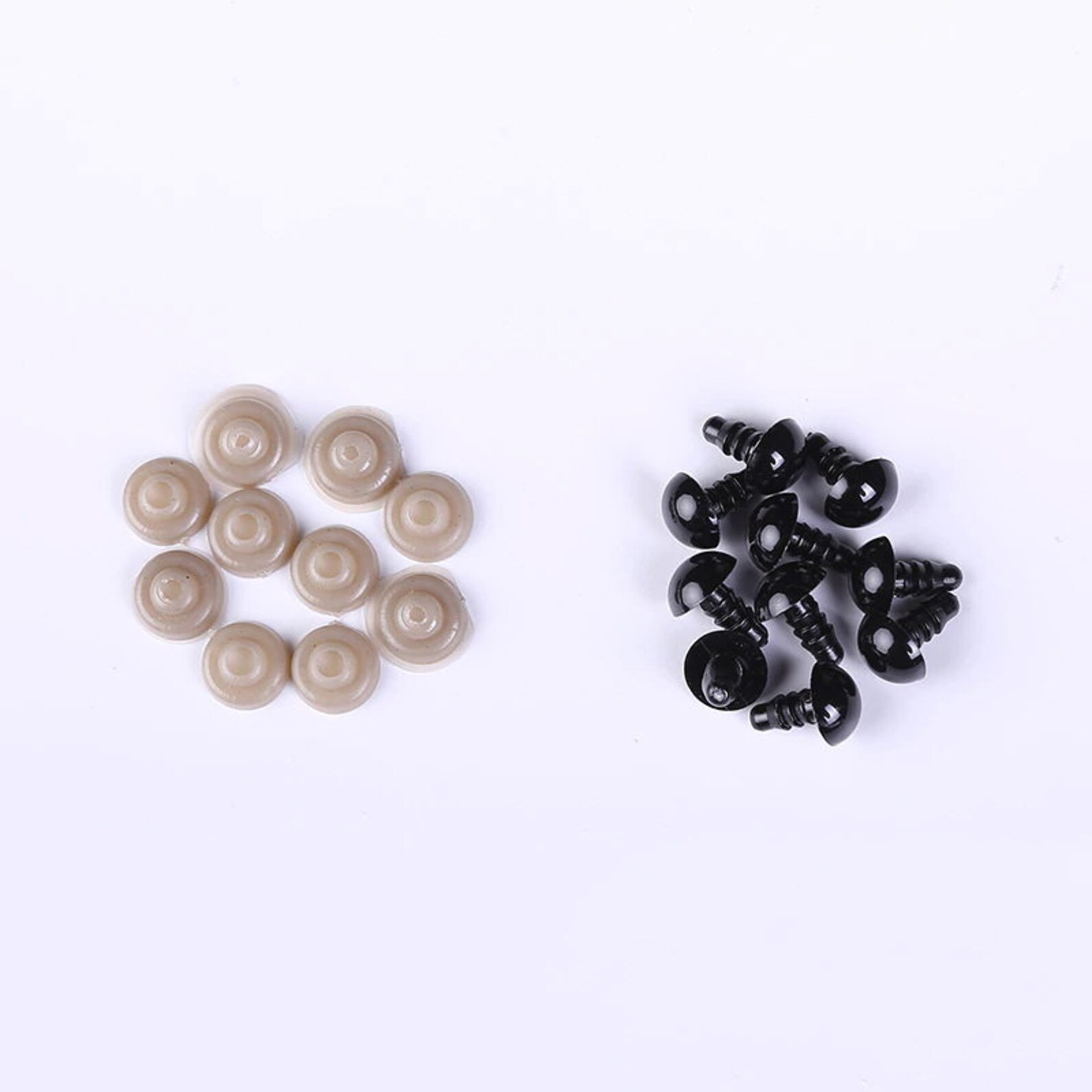 Black Button Eyes / Nose - Sold in 10 Packs! - Etsy