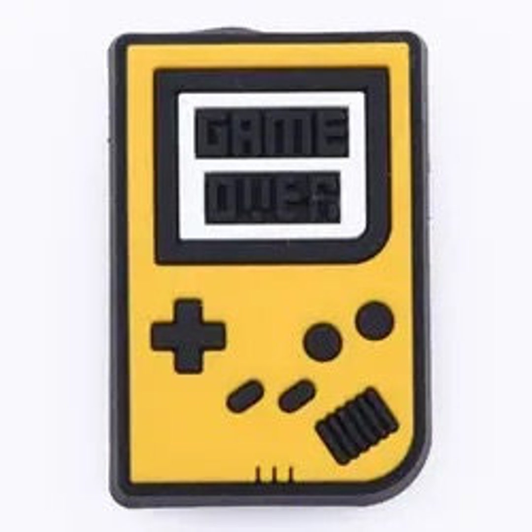Yellow Vintage Gameboy Shoe Charm - Etsy
