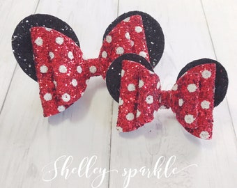 Minnie mouse bow | Etsy