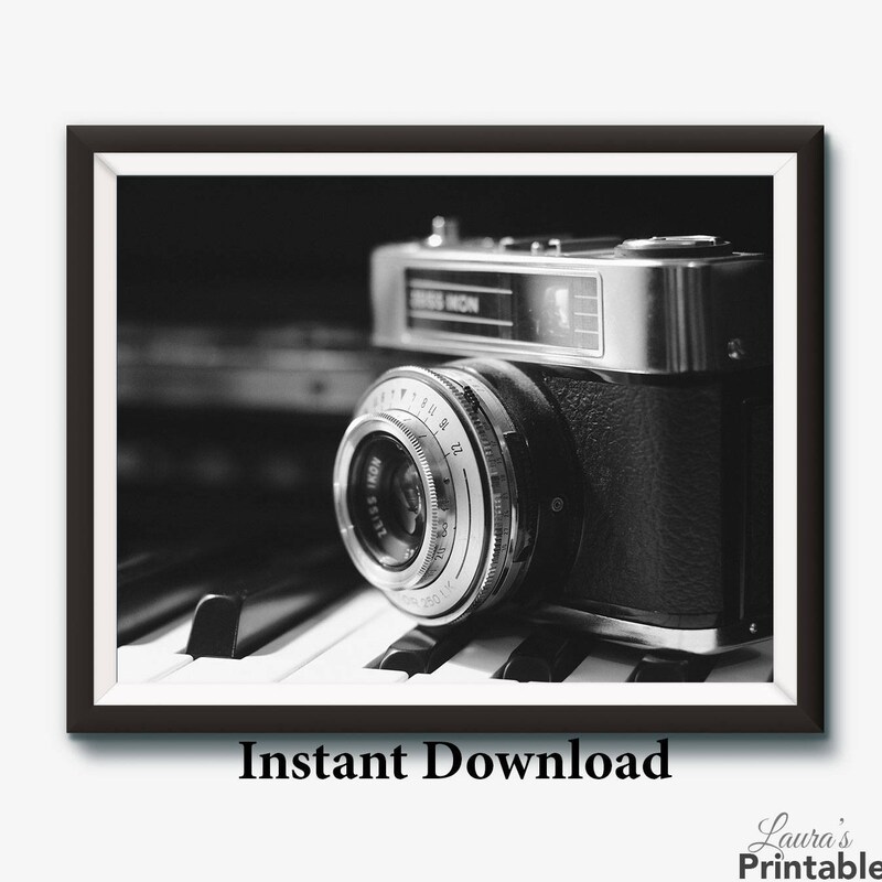Vintage Camera Print - Etsy