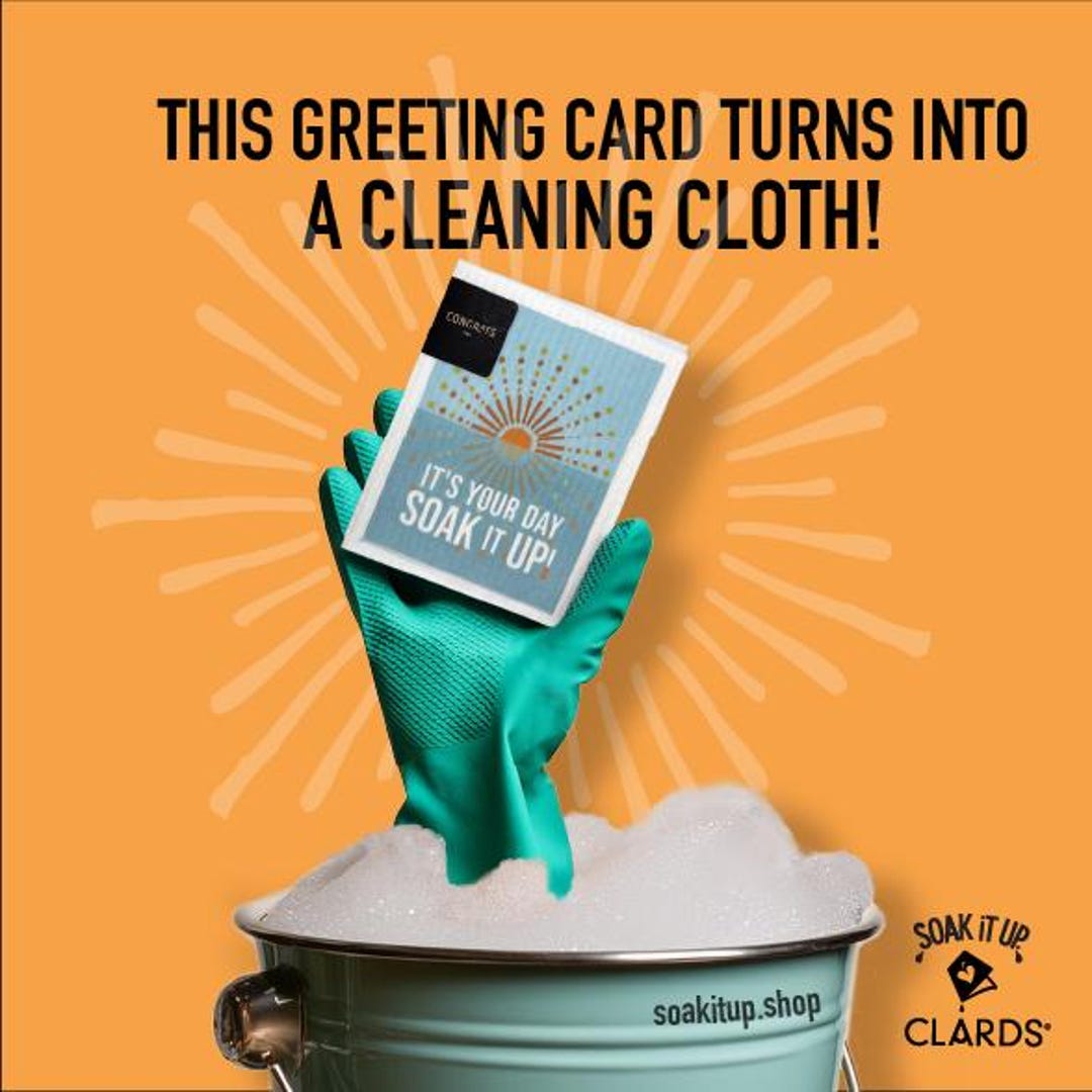 It's Your Day Soak It up Birthday Clard®. the Eco-friendly Greeting ...