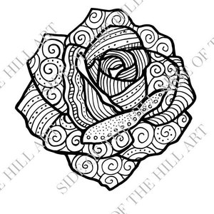 Mindful Colouring Pages Flowers and Leaves, Botanical Colouring - Etsy UK