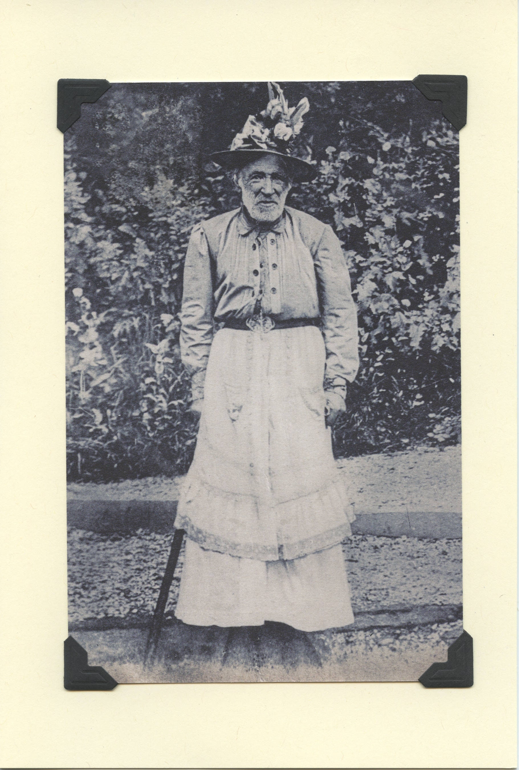 Lovely Gent: Vintage LGBTQ Card Elder Trans Woman, Vintage Transgender ...