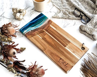 Resin cutting board | Etsy