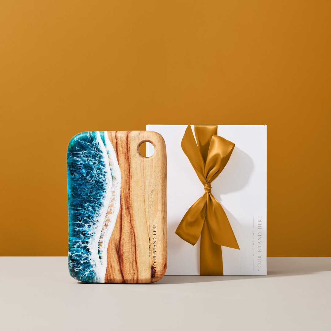 Staff Christmas Gifts Personalised, Custom Engraved Chopping Board ...