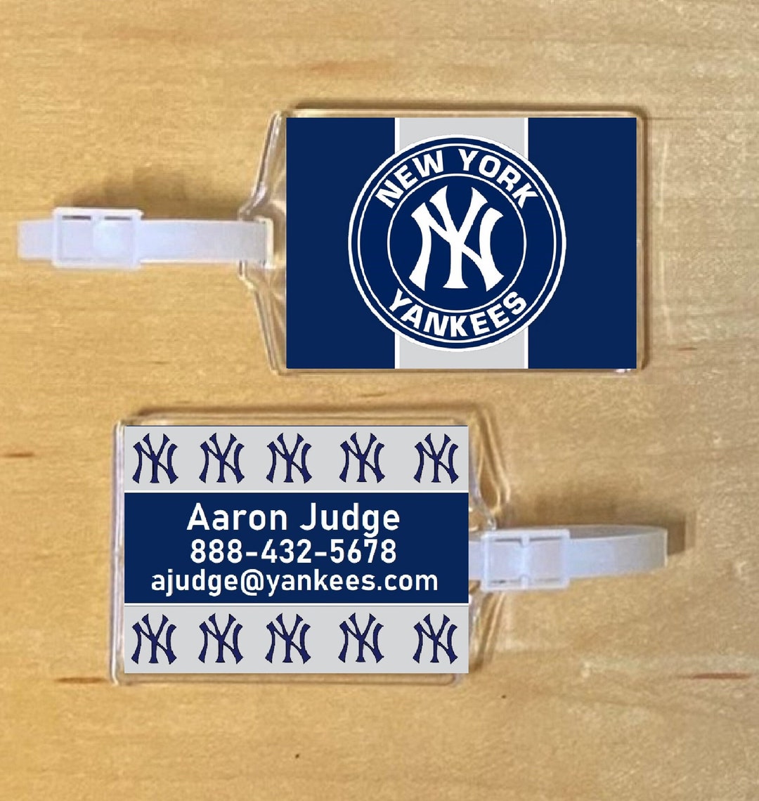 New York Yankees ID Luggage Tags, New York Yankees Gift, Personalized ...