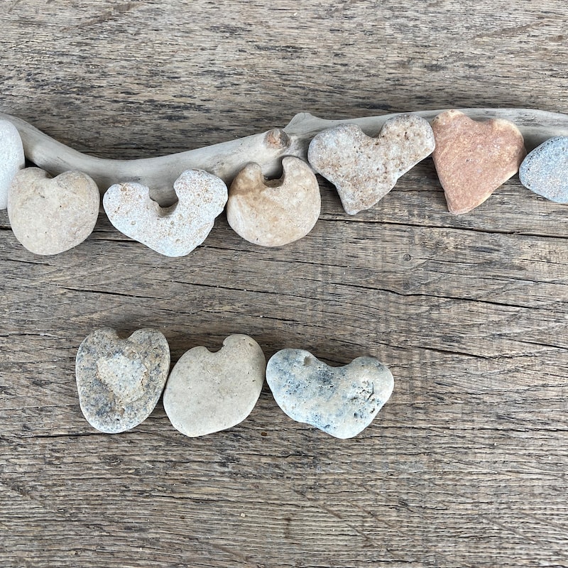 Heart Shaped Rocks - Etsy